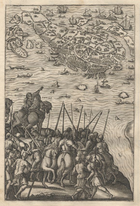 Bonhams : STROZZI (GIULIO) [La Venetia edificata, poema eroico con gli ...