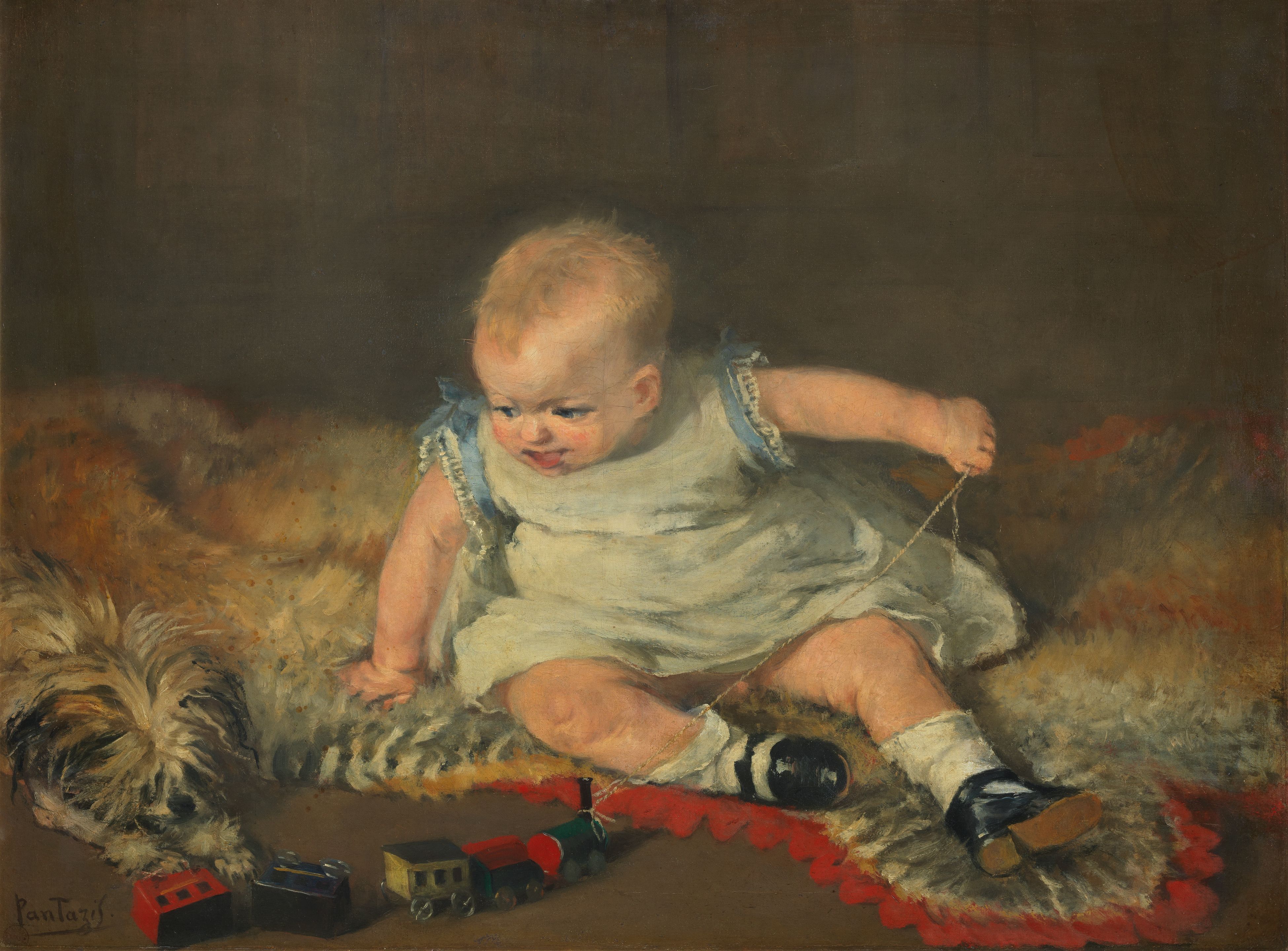 Bonhams : Périclès Pantazis (Greek, 1849-1884) L'enfant au chemin de ...