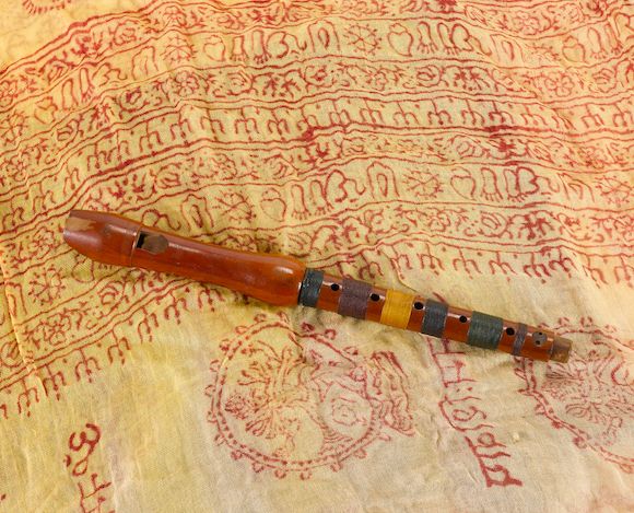 Bonhams : Jimi Hendrix: A Schreiber Sonata wooden recorder,