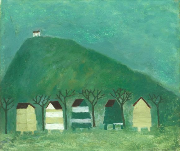 Bonhams : Mary Newcomb (British, 1922-2008) Small bee hives
