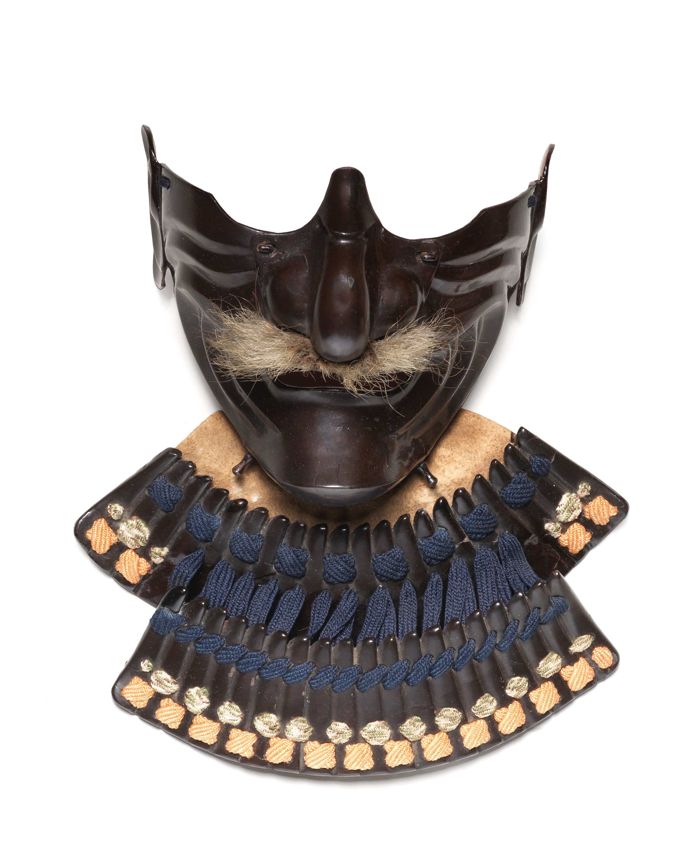 Bonhams : A menpo (mask) Edo period (1615-1868), late 19th century