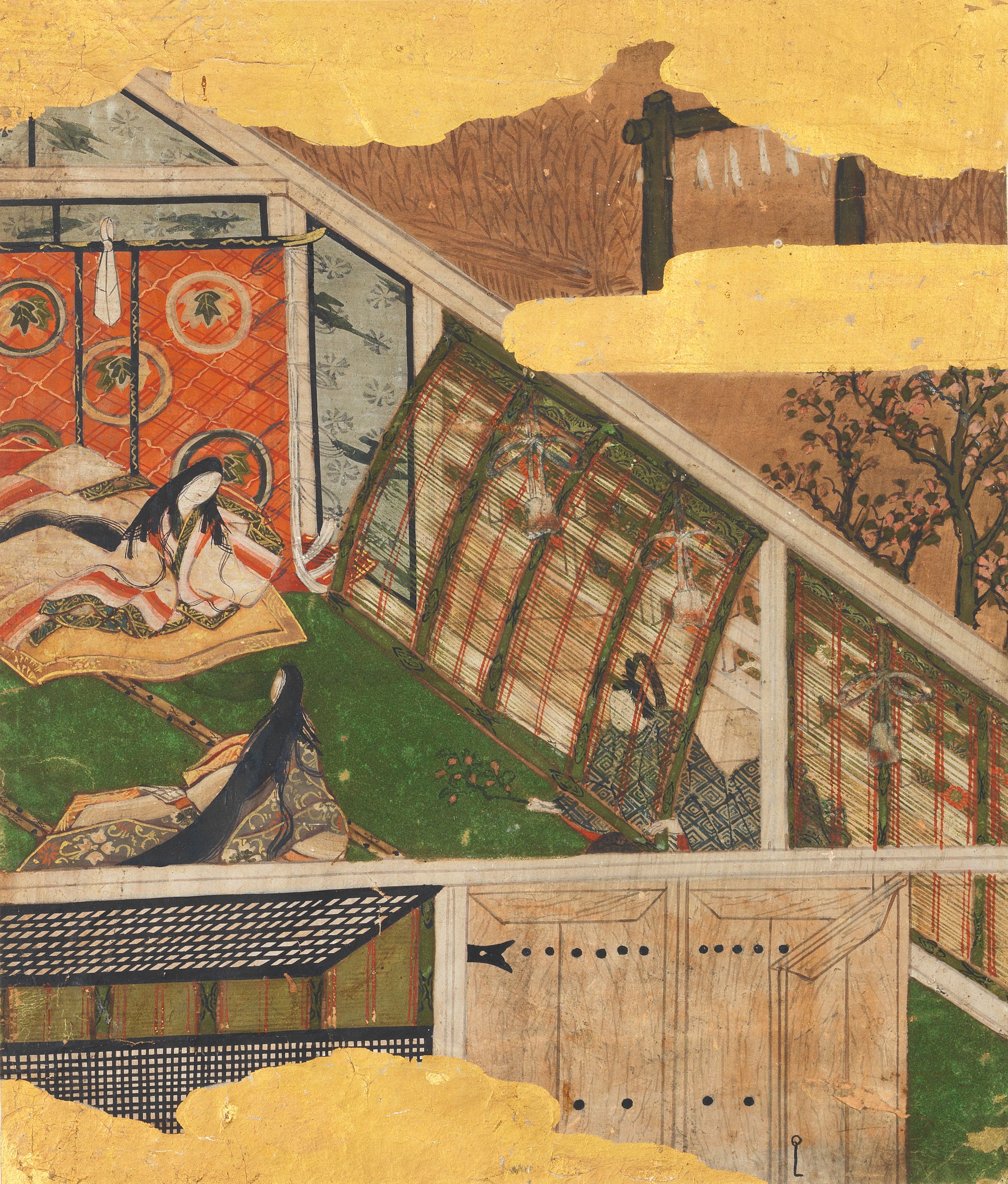 Bonhams : Artist unknown, Tosa school An Album of 13 Paintings of ...