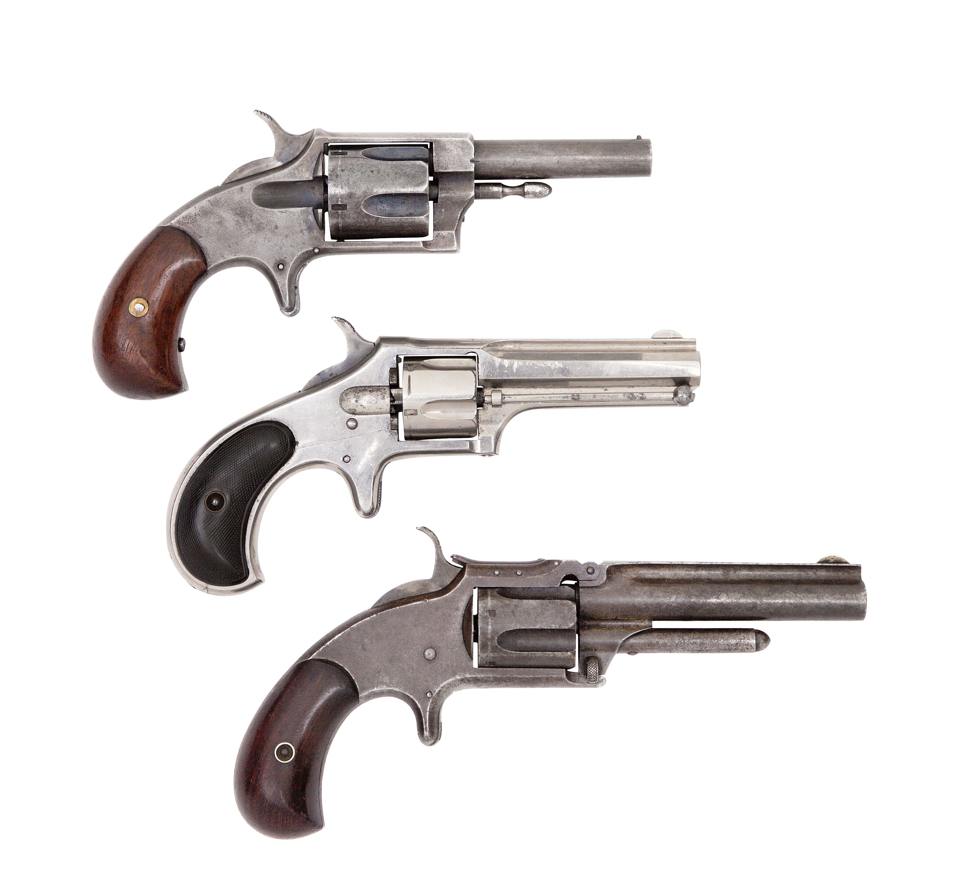Bonhams : A .32 Rim-Fire Hopkins & Allen Blue Jacket No.2 Five-Shot ...