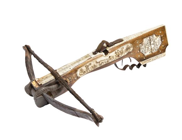 Bonhams : A Sporting Crossbow In German Early 17th Century Style