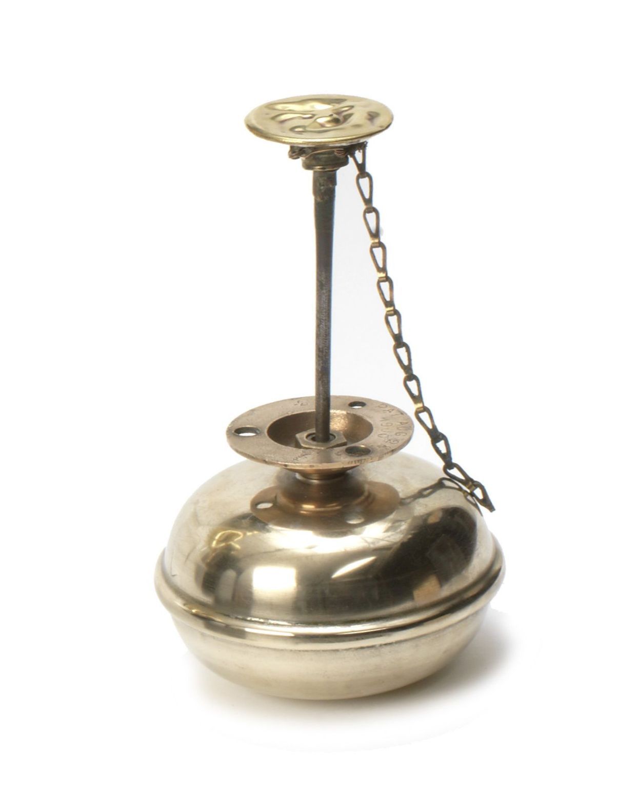 Bonhams Cars : A brass foot bell, Patented Aug 26 1900,