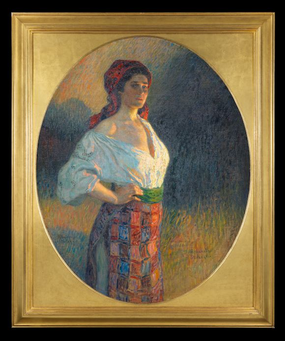 Bonhams : Nikolai Petrovich Bogdanov-Bel'sky (Russian, 1868-1945) A ...