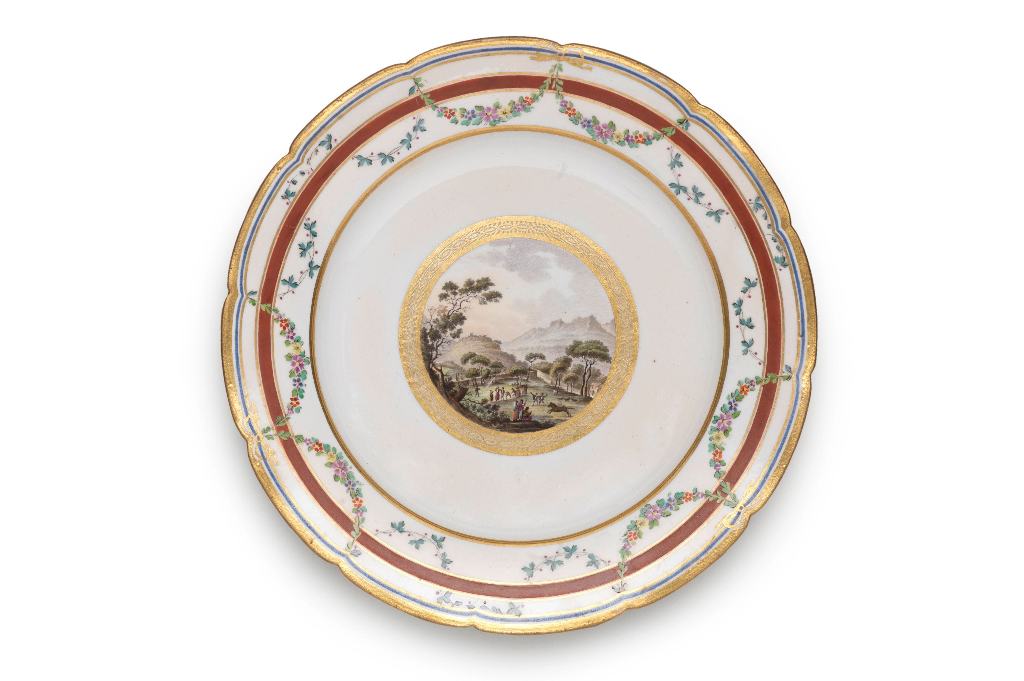 Bonhams : Two important Naples, Real Fabbrica Ferdinandea, circular ...