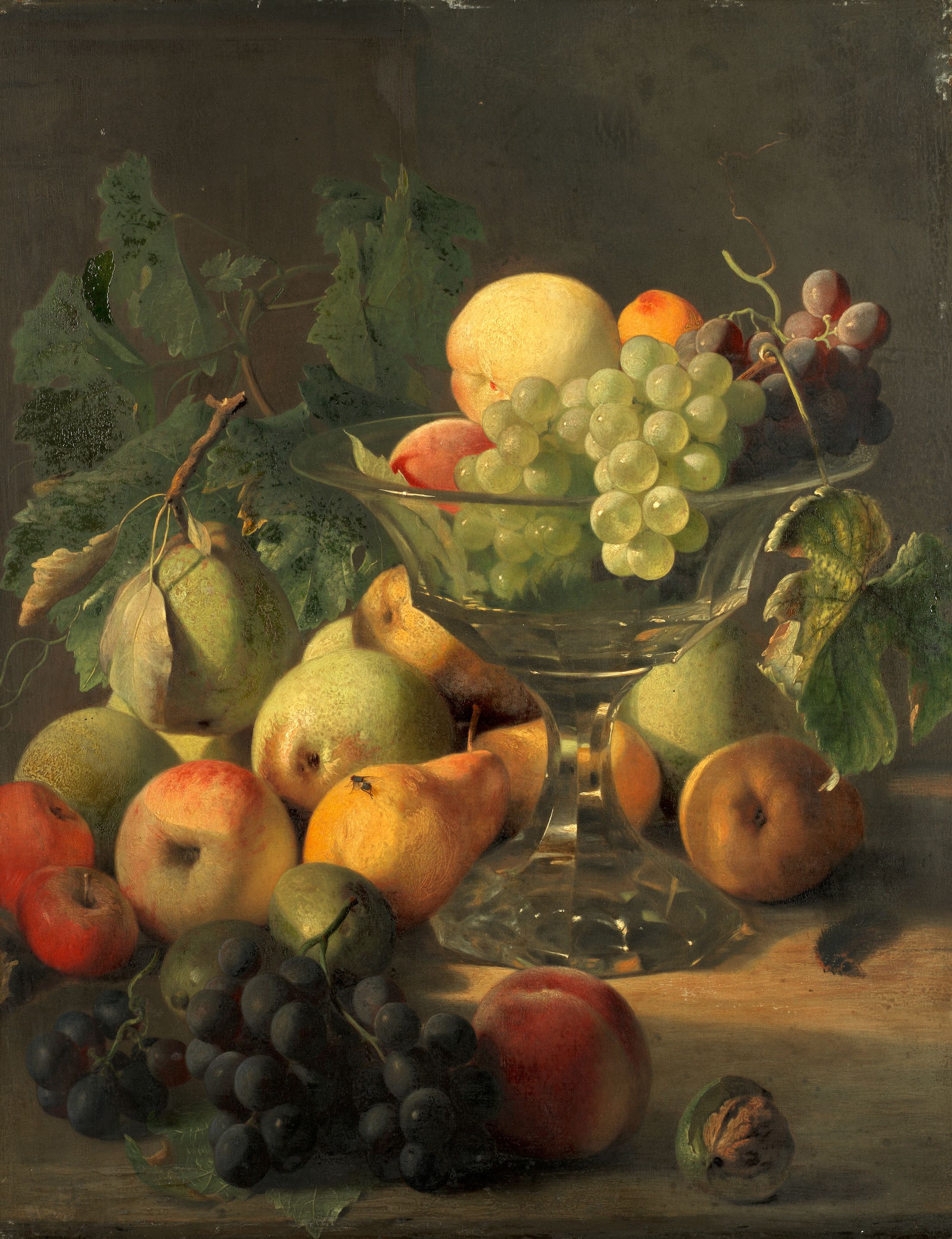Bonhams : Circle of Edward Ladell (British, 1821-1886) Still life with ...