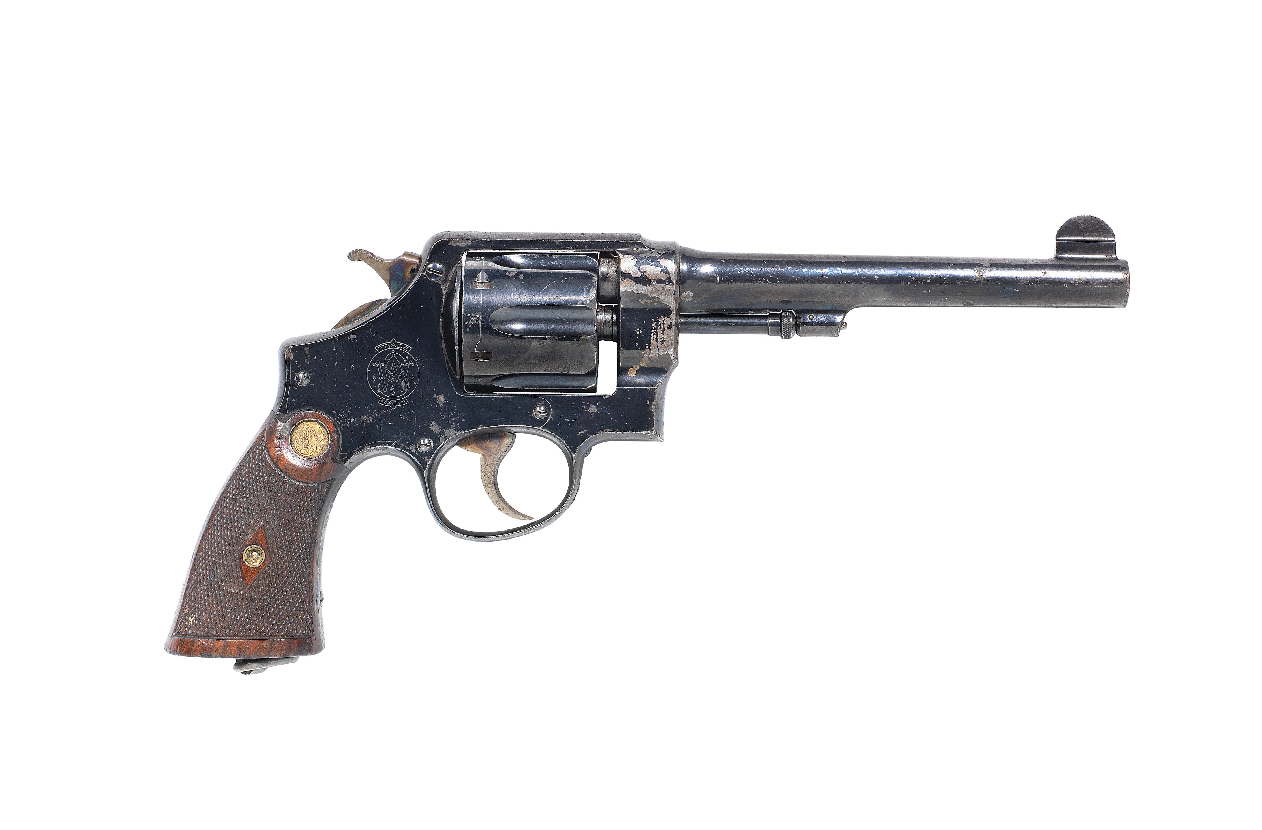 Bonhams : A .455 'Mark II Hand Ejector Second Model' revolver by Smith ...