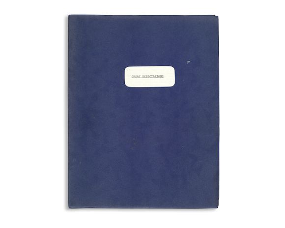 Bonhams : Great Expectations: A screenplay script, 1974,