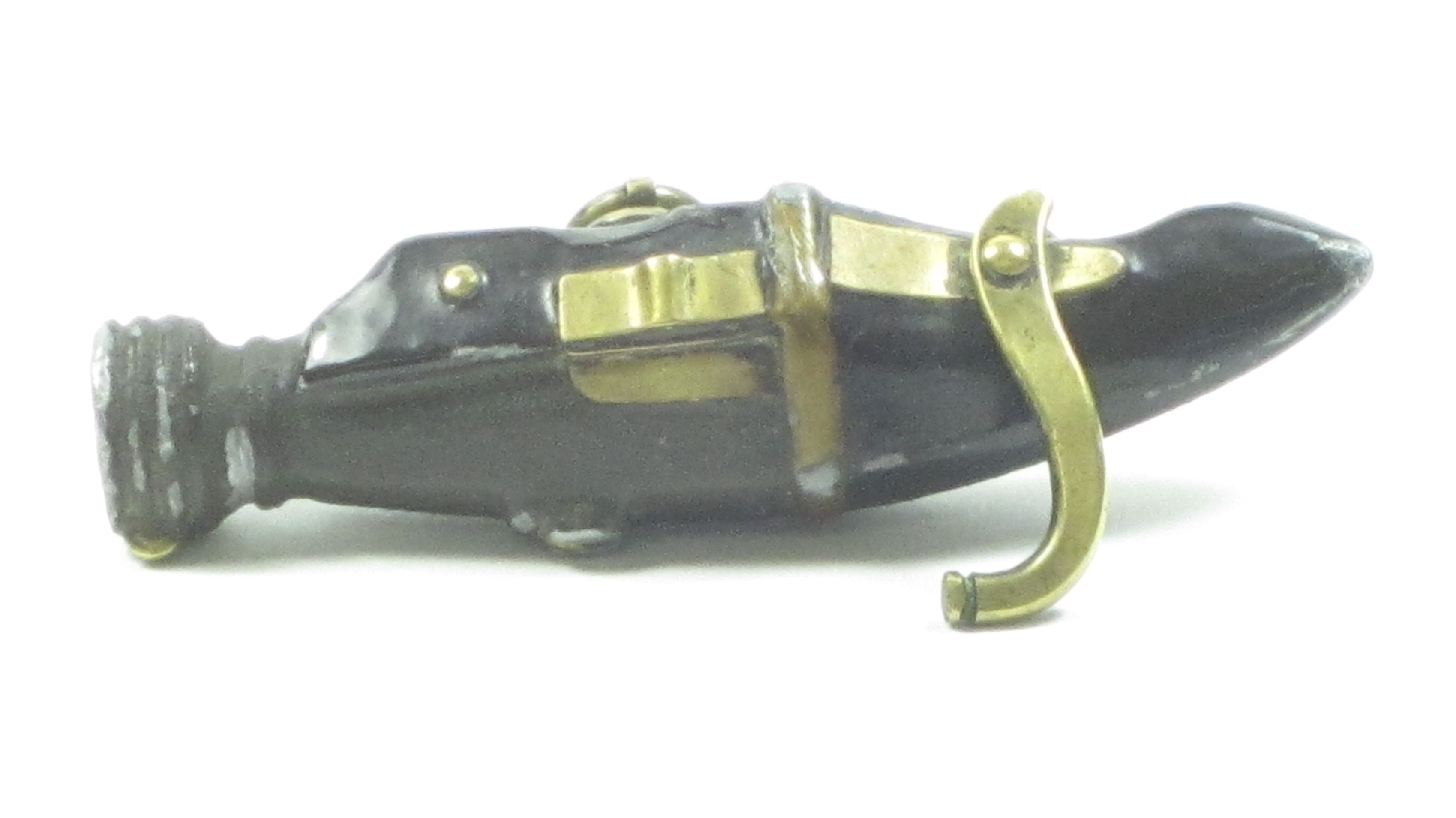 Bonhams : A Tanegashima teppo netsuke Meiji era