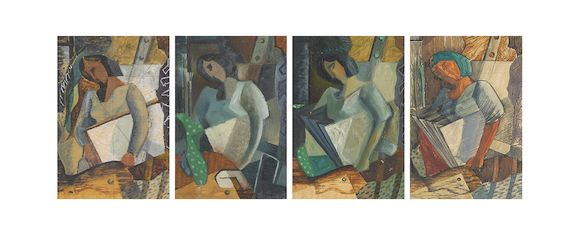 Bonhams : Jean Appleton (1911-2003) Study of Woman, 1942 each