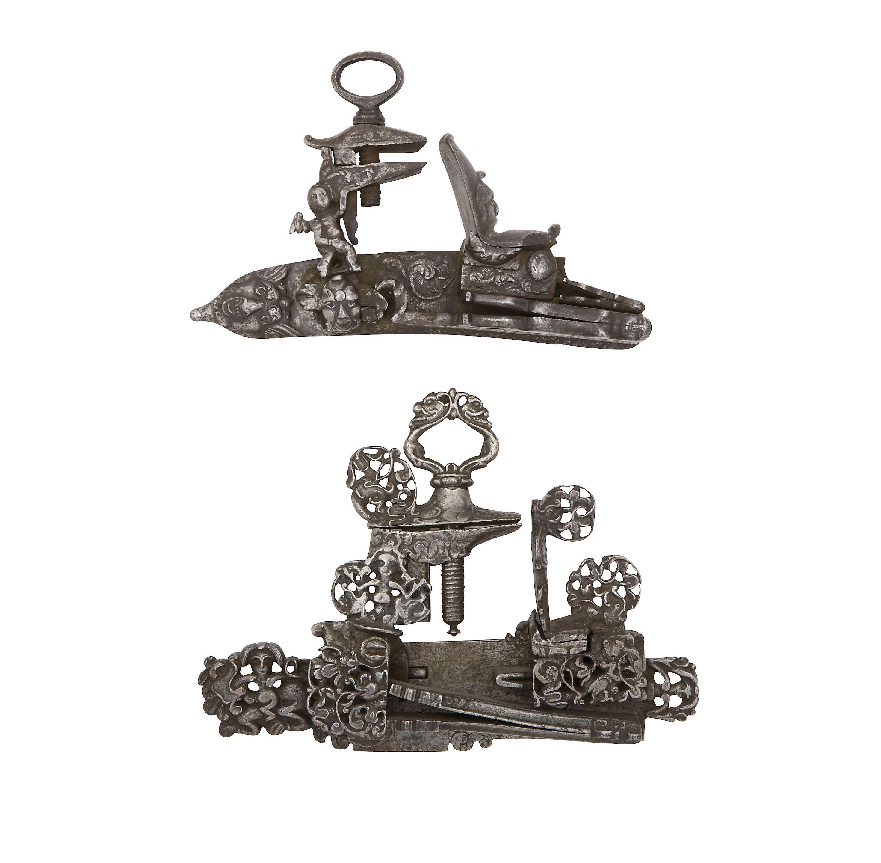 Bonhams : A Rare Italian Miquelet-Lock Mechanism For A Longarm