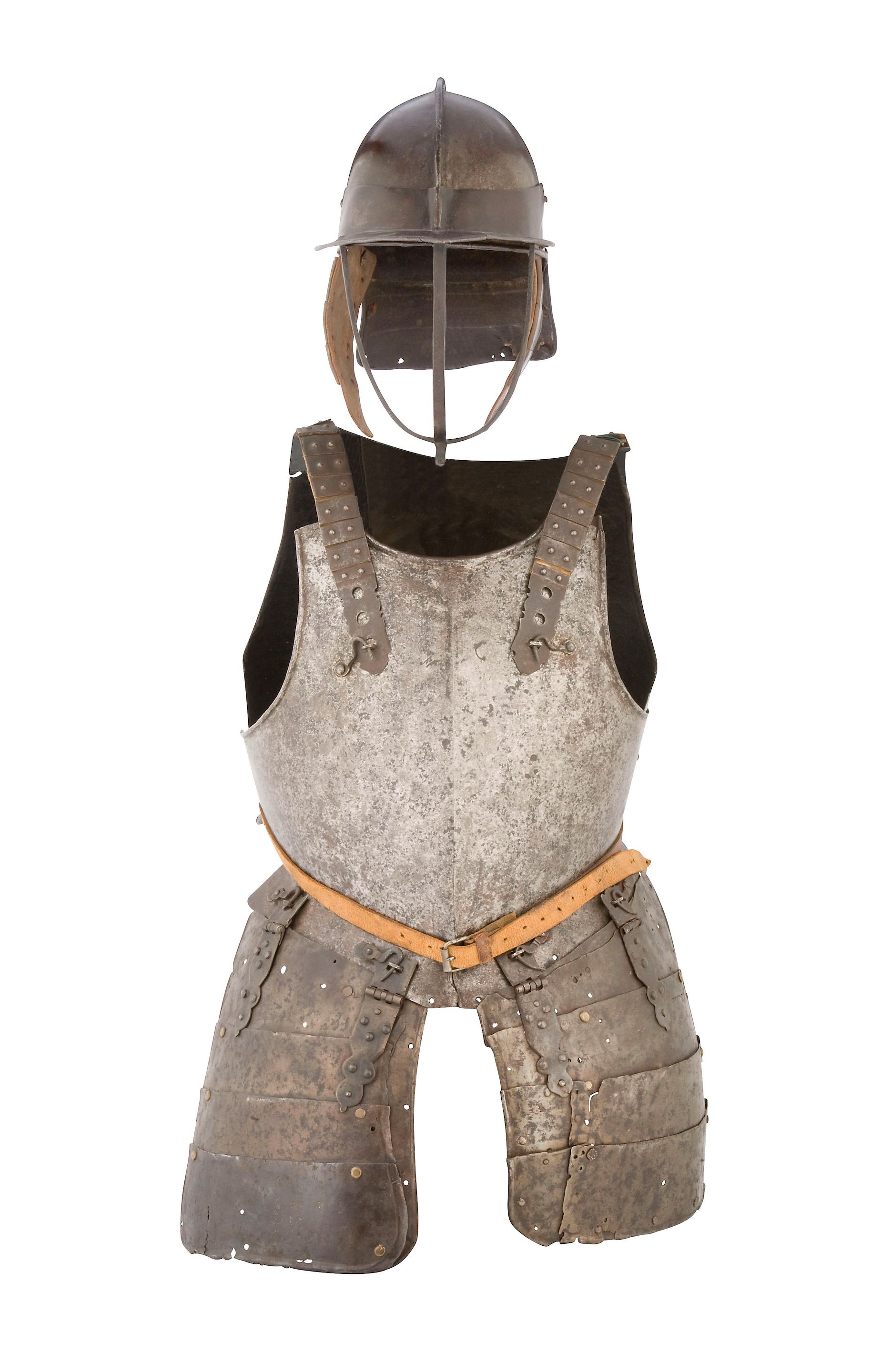 Bonhams : A Composite English Civil War Period Harquebusier's Half-Armour
