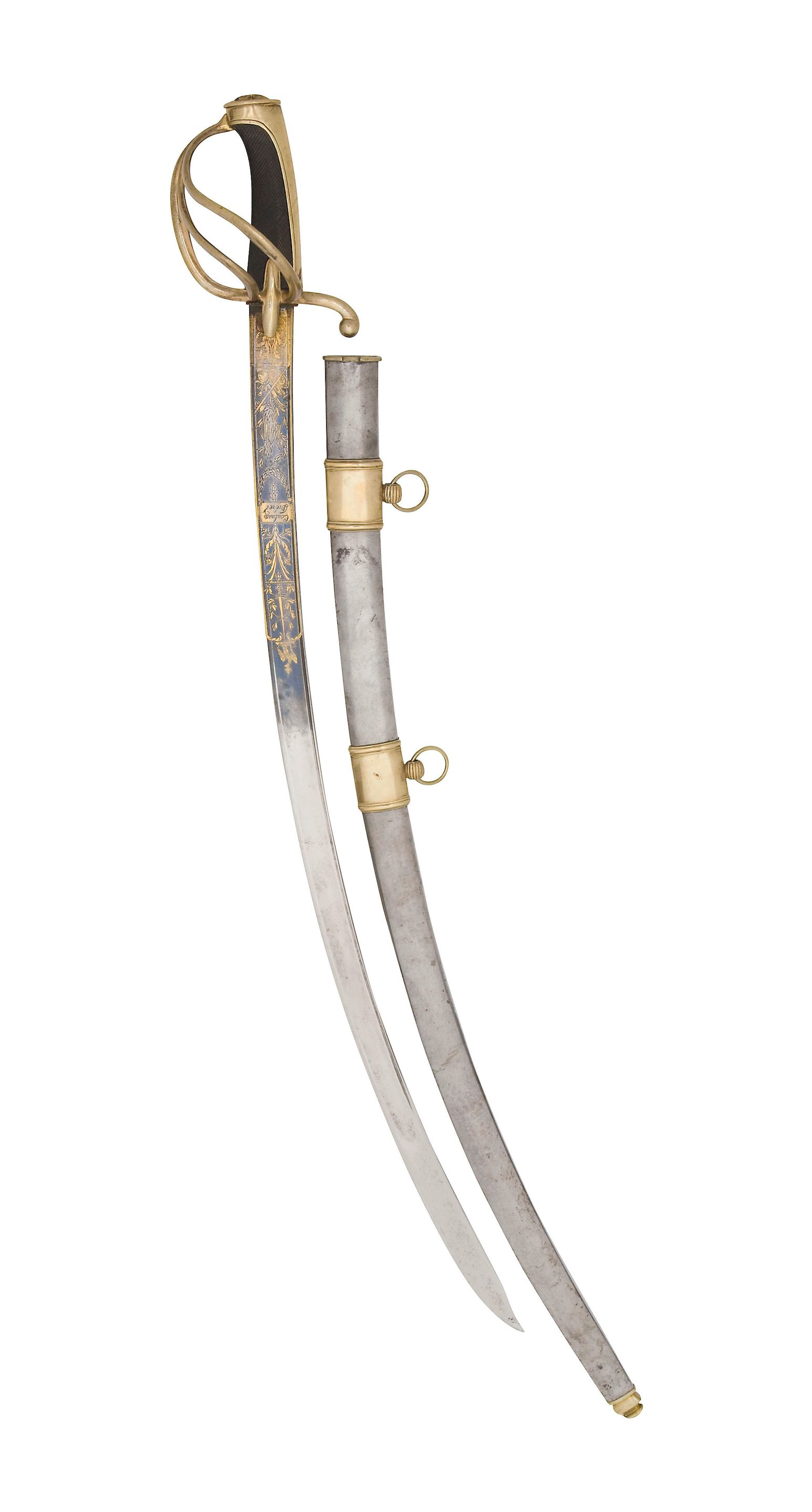 Bonhams : A French Napoleonic Officer's Light Cavalry Sabre