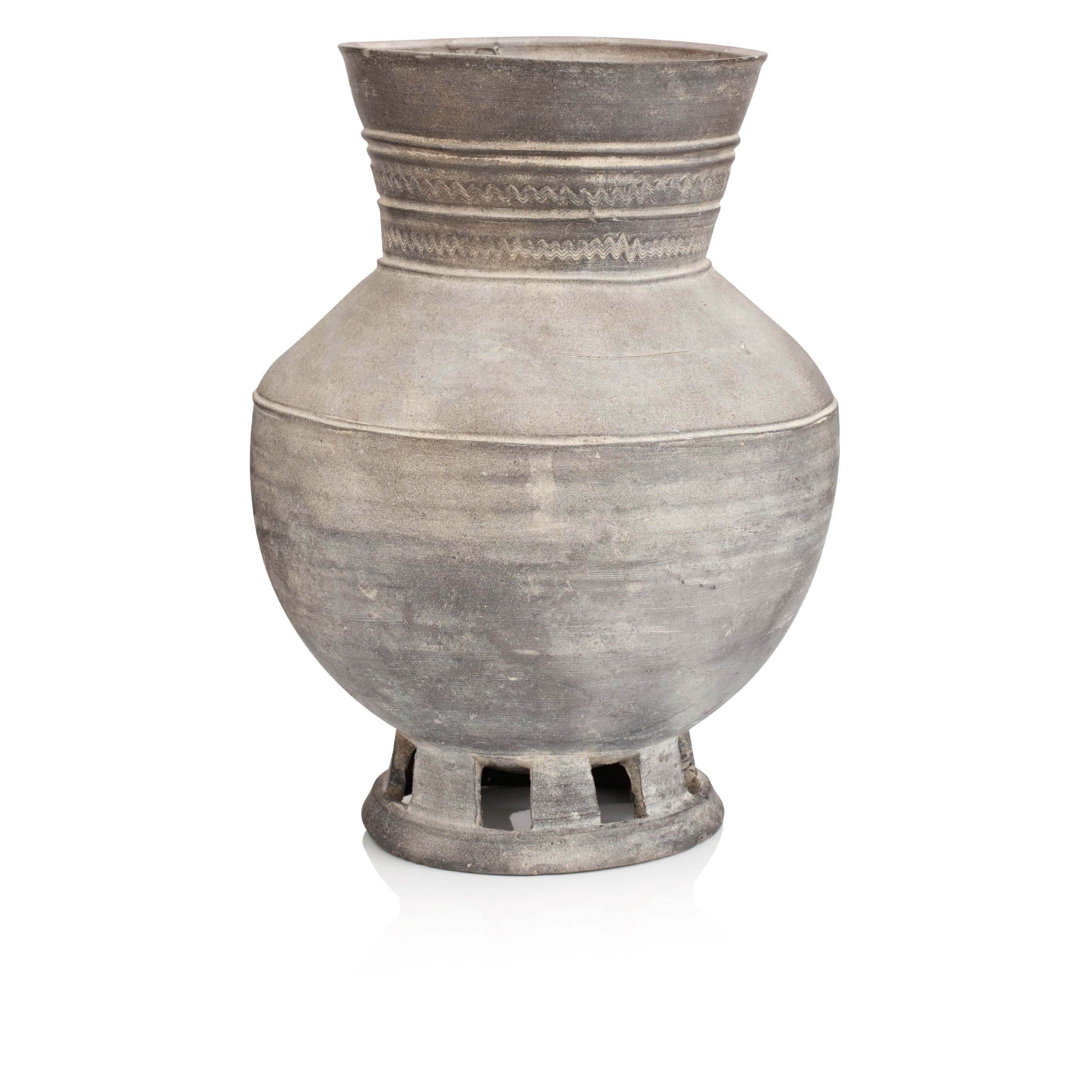 Bonhams : A Korean earthenware pot 5th century, Silla Kingdom, Three ...