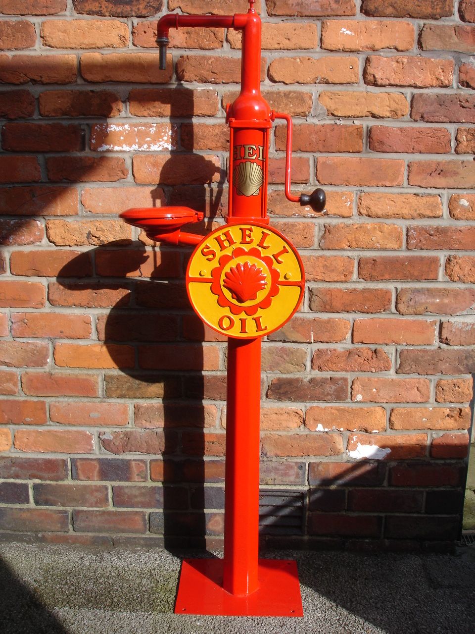 Bonhams Cars : A pre-war bulk tank Shell oil pump,