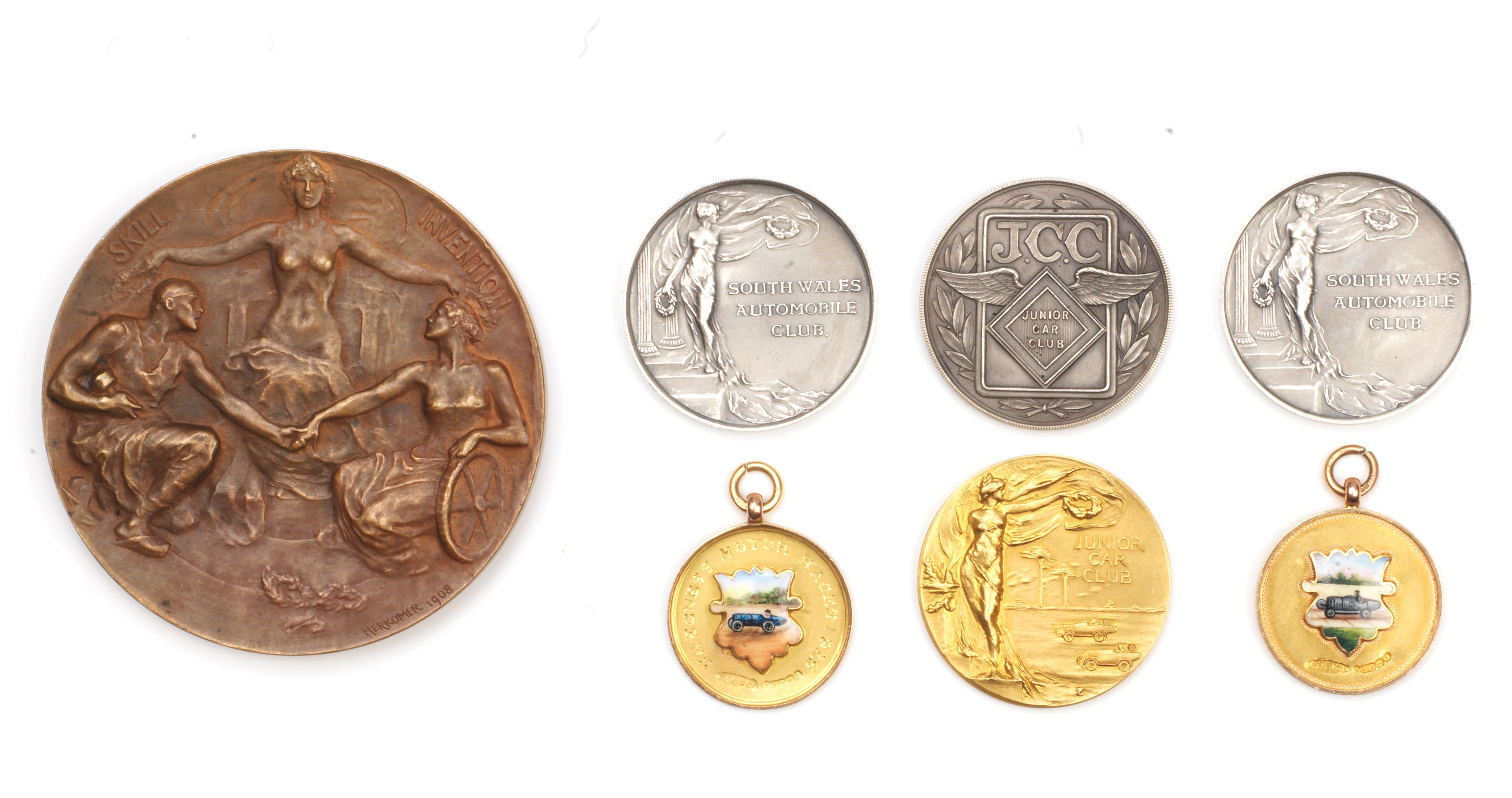 Bonhams Cars : Seven 1920s medals awarded for AC Cars race achievements ...