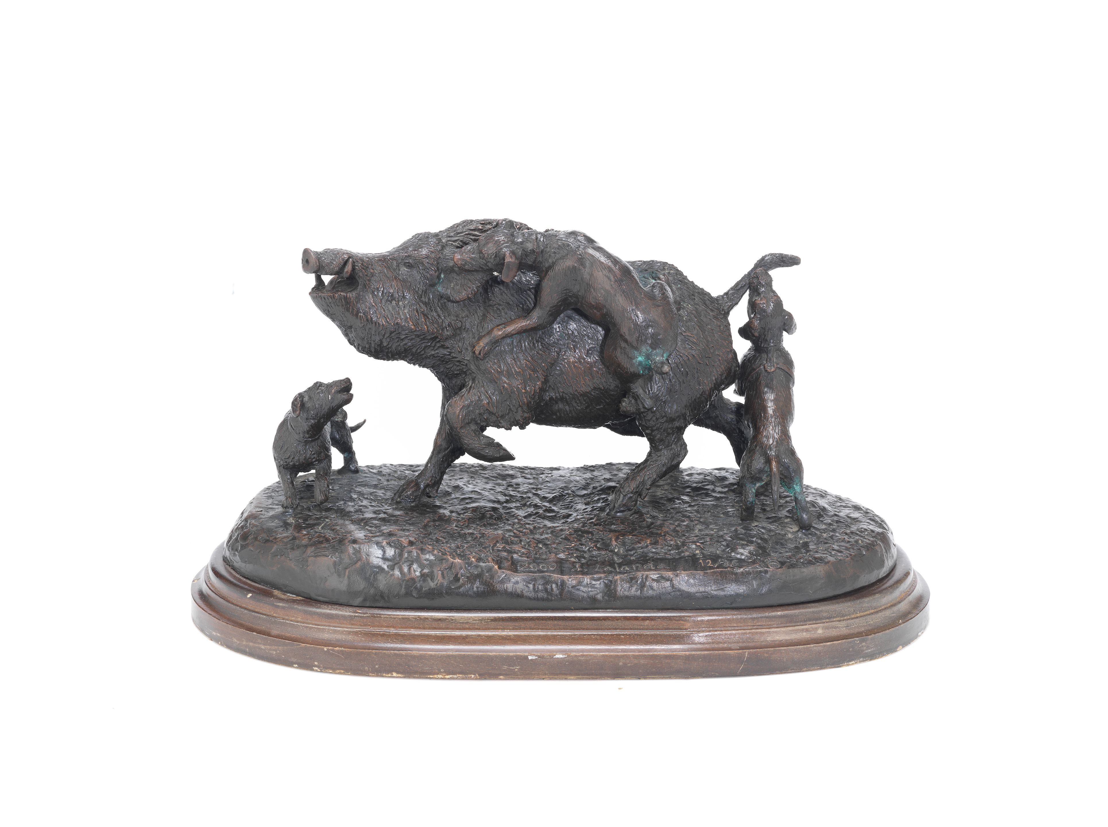 Bonhams : Agarre de Teckel by Josechu Lalanda (1939 - 2015)