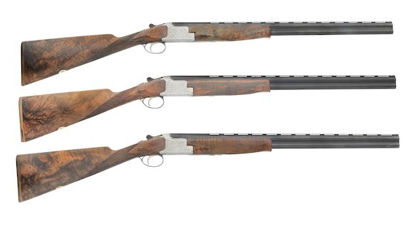 Bonhams : A trio of Poes/Scholcz/Campa-engraved 20-bore 'B7' single ...