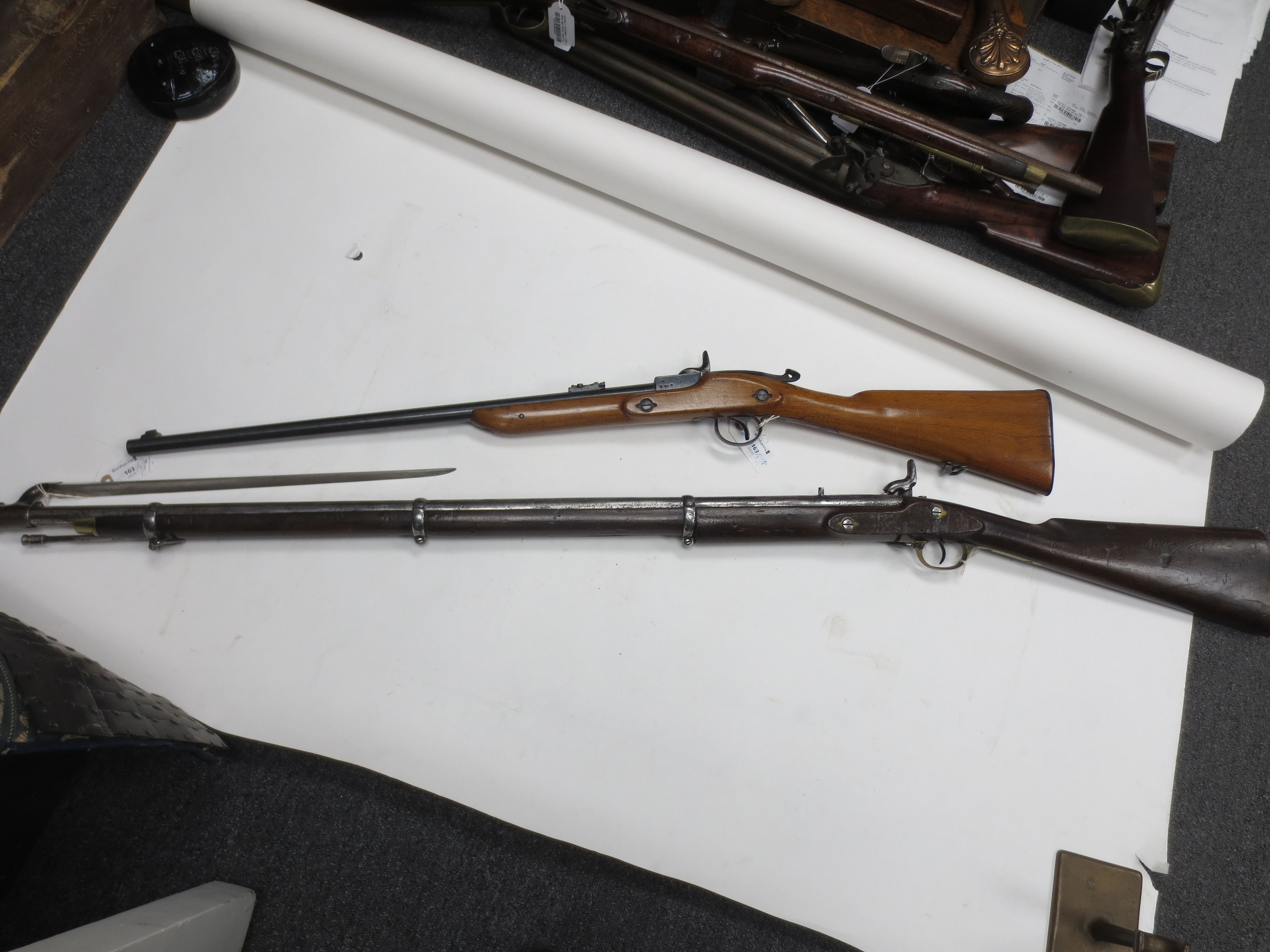 * A .450 NO. 1 MUSKET, WESTLEY RICHARDS - auctions & price archive