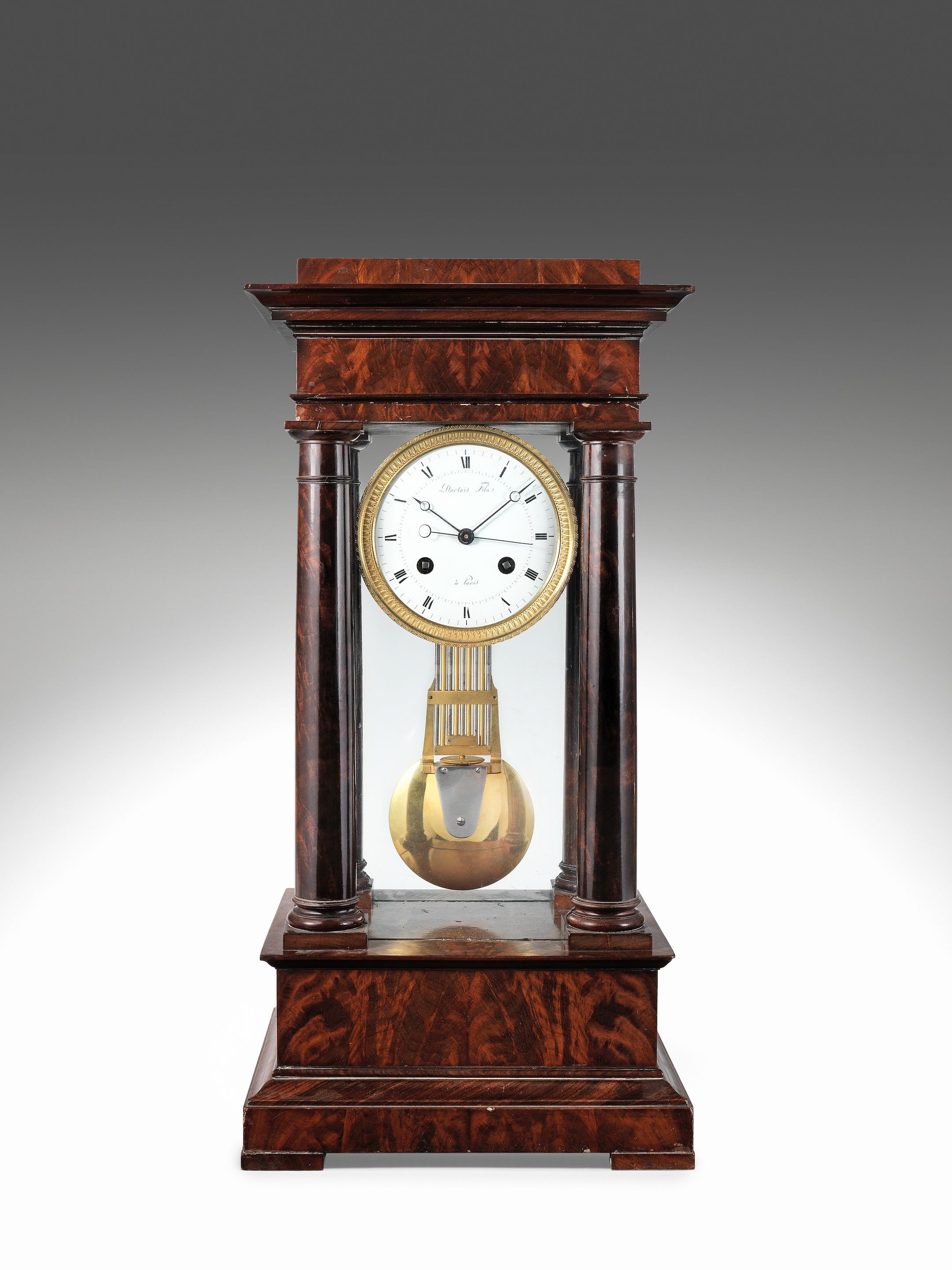 Bonhams : An early 19th century French mahogany striking table ...