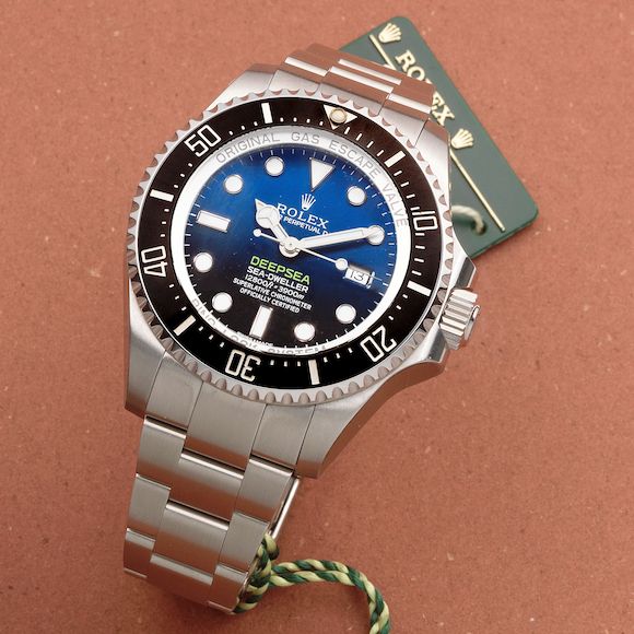 Bonhams : Rolex. A stainless steel automatic calendar bracelet watch ...