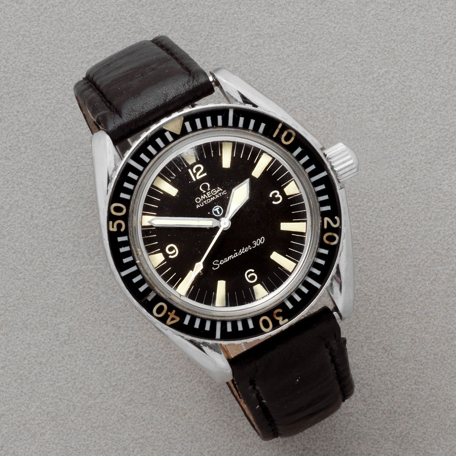 Bonhams : Omega. A rare stainless steel military issue automatic ...