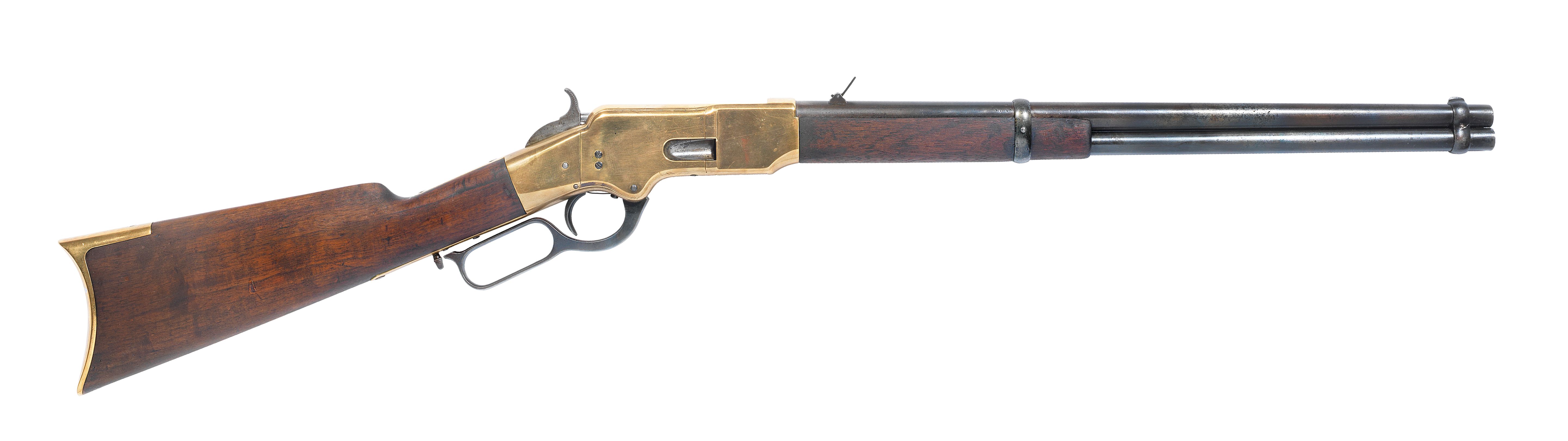 A rare and early flat-side Henry-marked .44 (C.F. Henry) 'Model 1866 ...