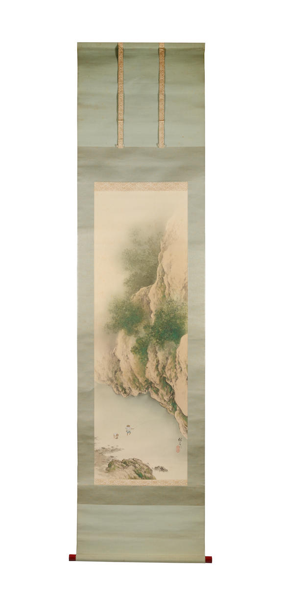 Bonhams : Konoshima Okoku (1877-1938) Taisho (1912-1926) or Showa (1926 ...