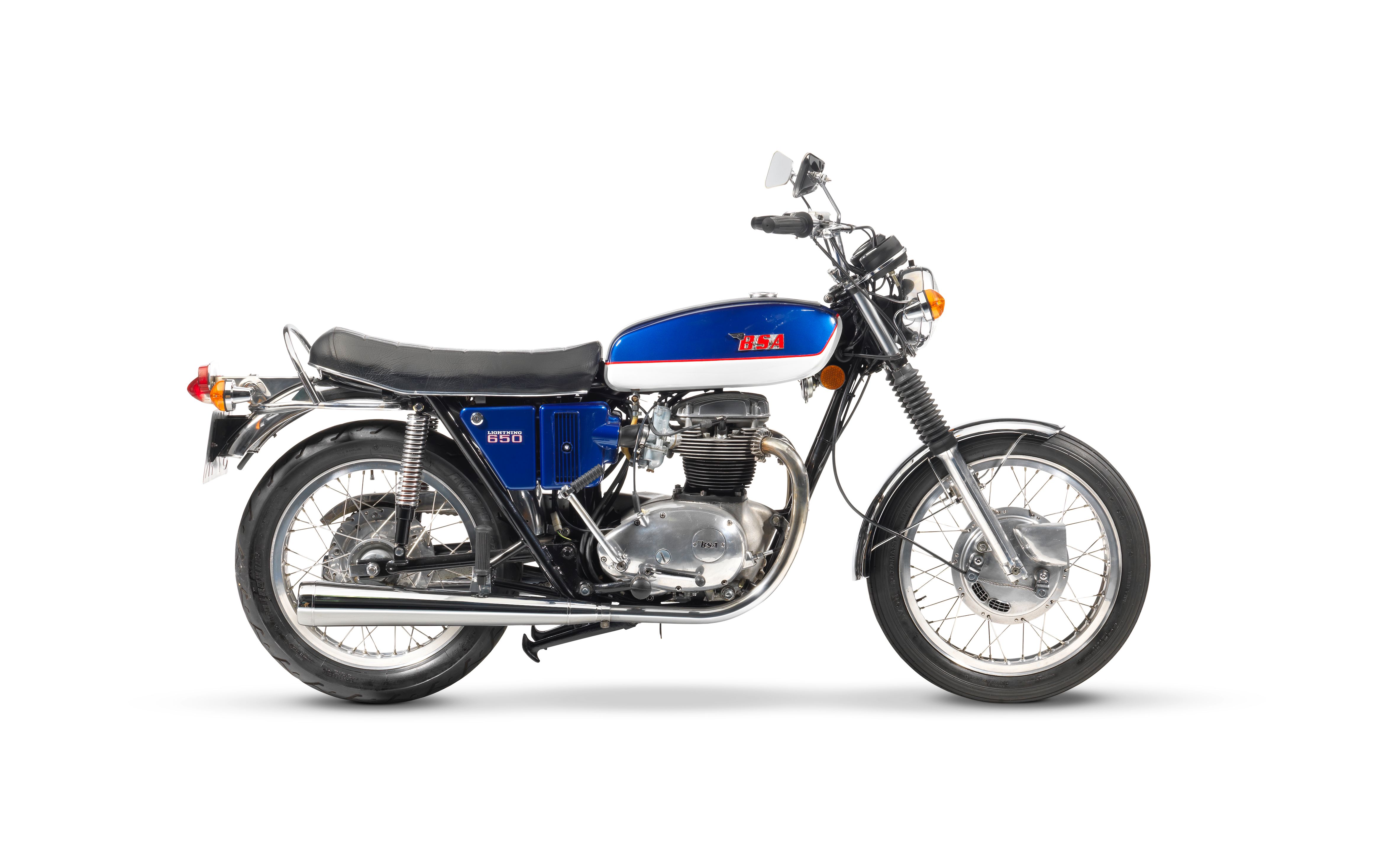 Bonhams Cars : 1971 BSA 650cc Lightning Frame no. A65L NG02481 Engine ...