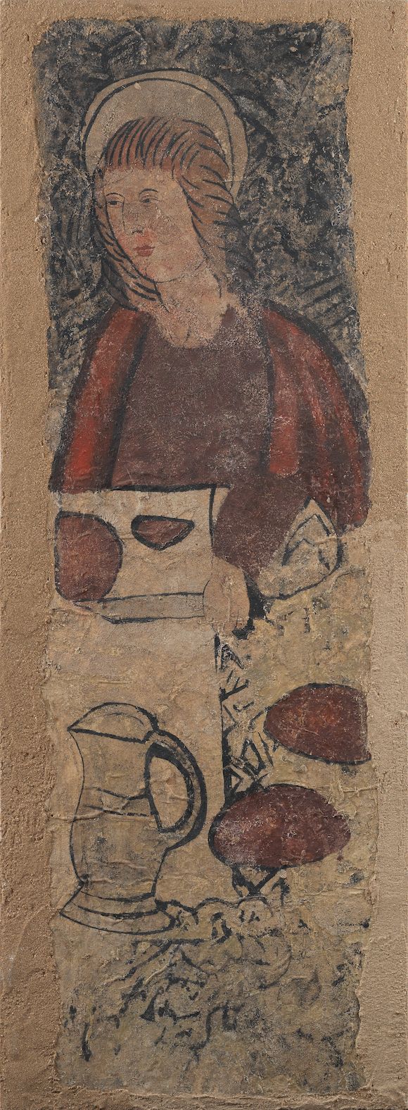 Bonhams : Spanish School, 20th Century A disciple at the last supper