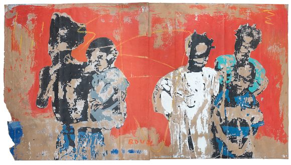 Bonhams : Armand Boua (Ivorian, born 1978) Enfant de la rue d'abdjan (2017)