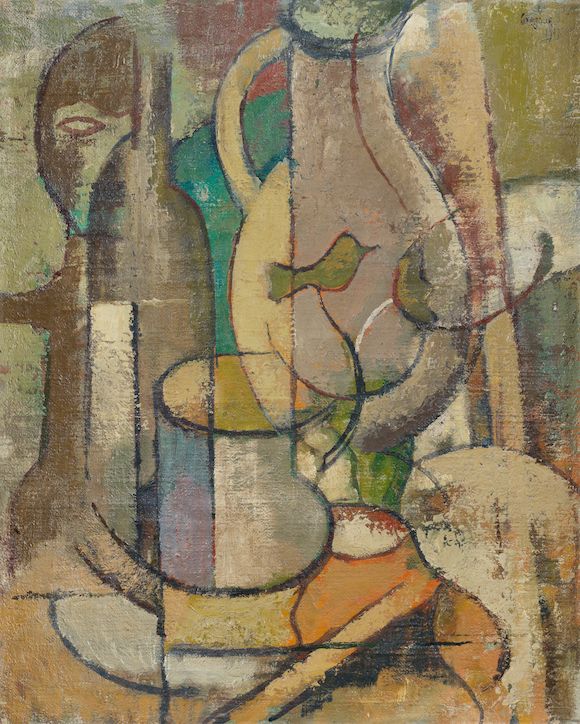 Bonhams : Gregoire Johannes Boonzaier (South African, 1909-2005) Cubist ...