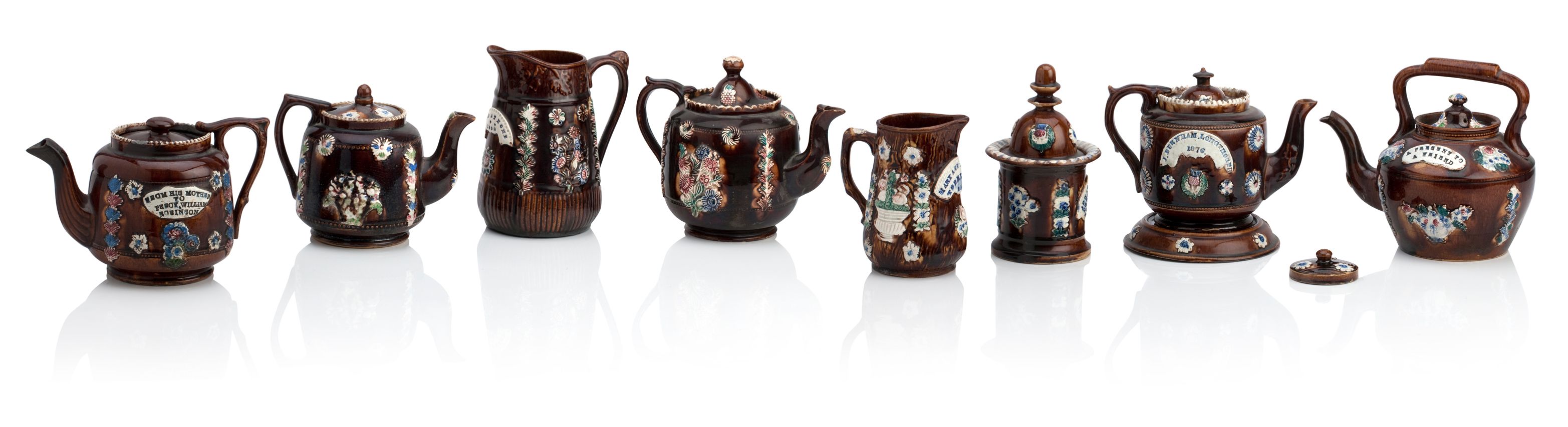 Bonhams : A collection of bargeware Circa 1900