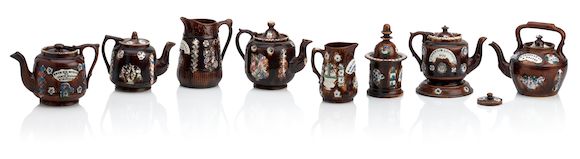 Bonhams : A collection of bargeware Circa 1900