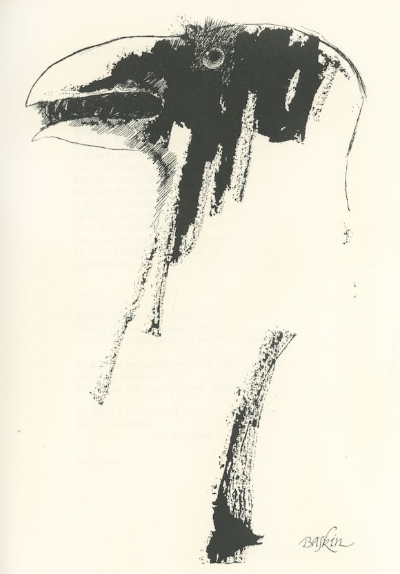 Bonhams : HUGHES (TED) Crow. From the Life and Songs of the Crow ...