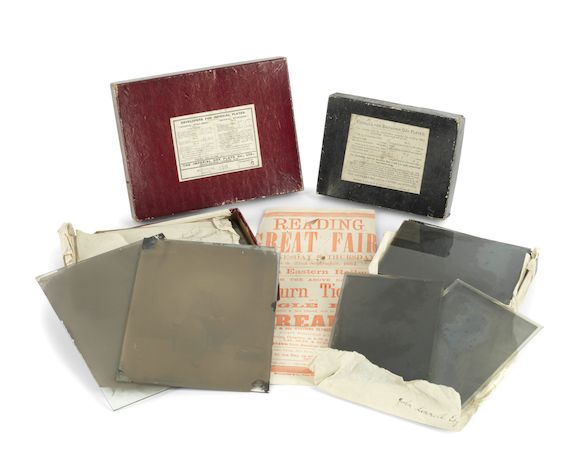 Bonhams : BLAKE AND LINNELL Group of glass-plate negatives of drawings ...