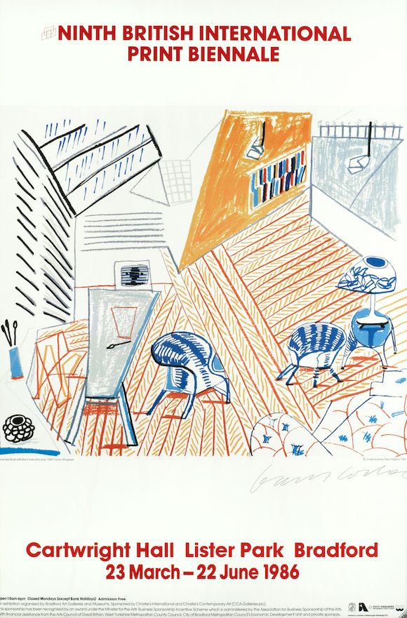 Bonhams : David Hockney (British, born 1937) Ninth British ...