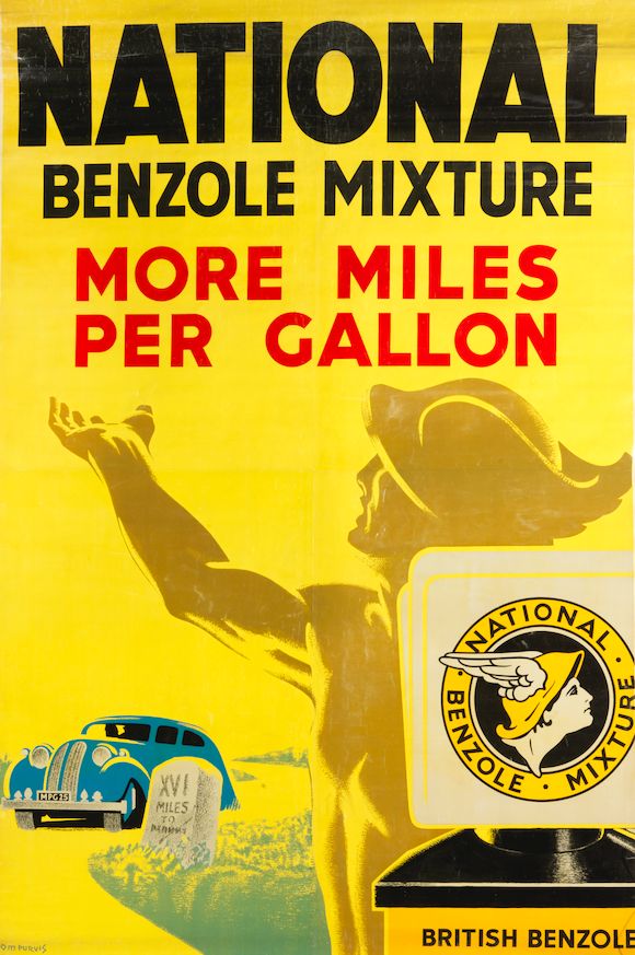 Bonhams : PURVIS, Tom NATIONAL BENZOLE MIXTURE more miles per gallon