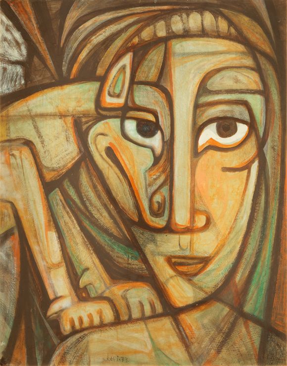 Bonhams : Samir Rafi (Egypt, 1926-2004) Untitled