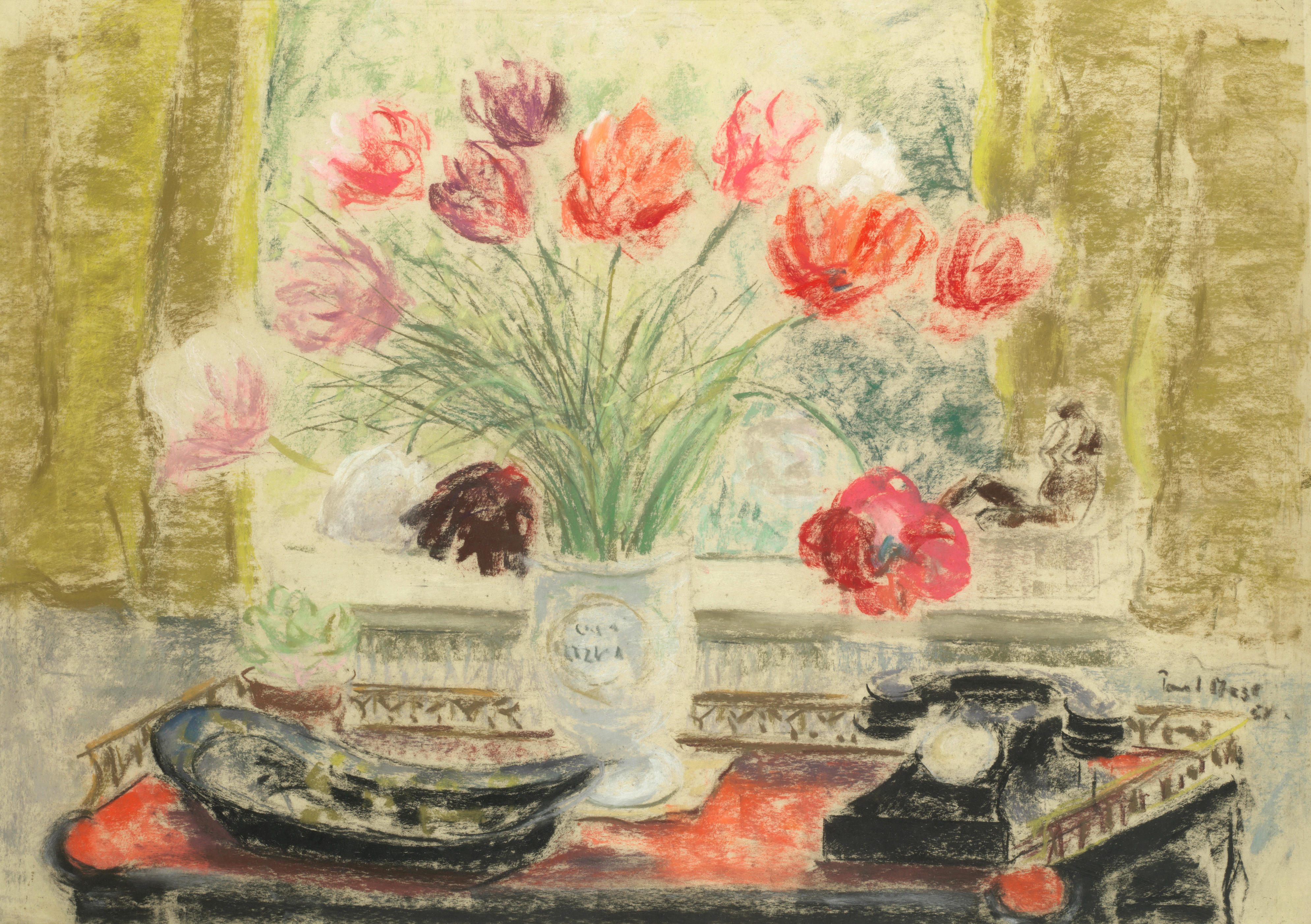 Bonhams : Paul Lucien Maze (French, 1887-1979) Still life of flowers ...