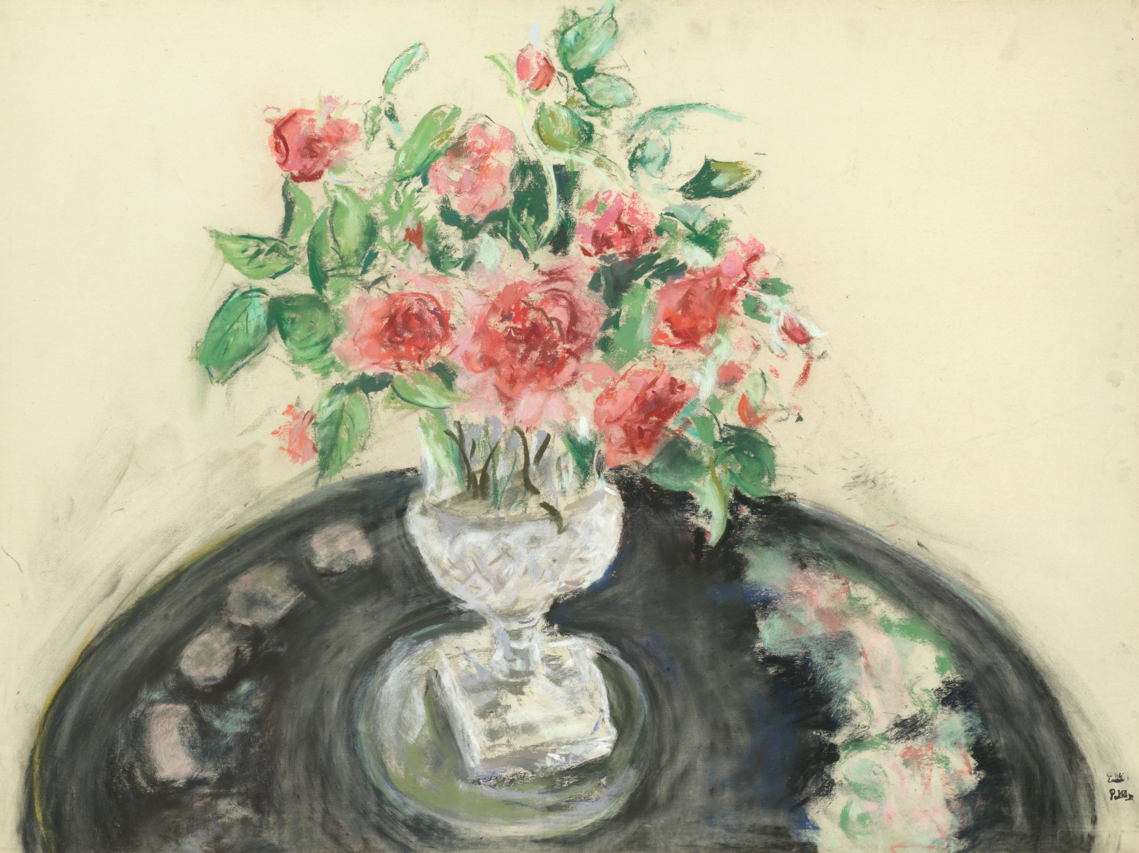 Bonhams : Paul Lucien Maze (French, 1887-1979) Still life of roses