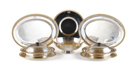 Bonhams : An extensive suite of silver tableware by Thomas Goode & Co ...
