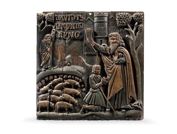 Bonhams : An extraordinarily rare Henry VIII large carved oak and ...