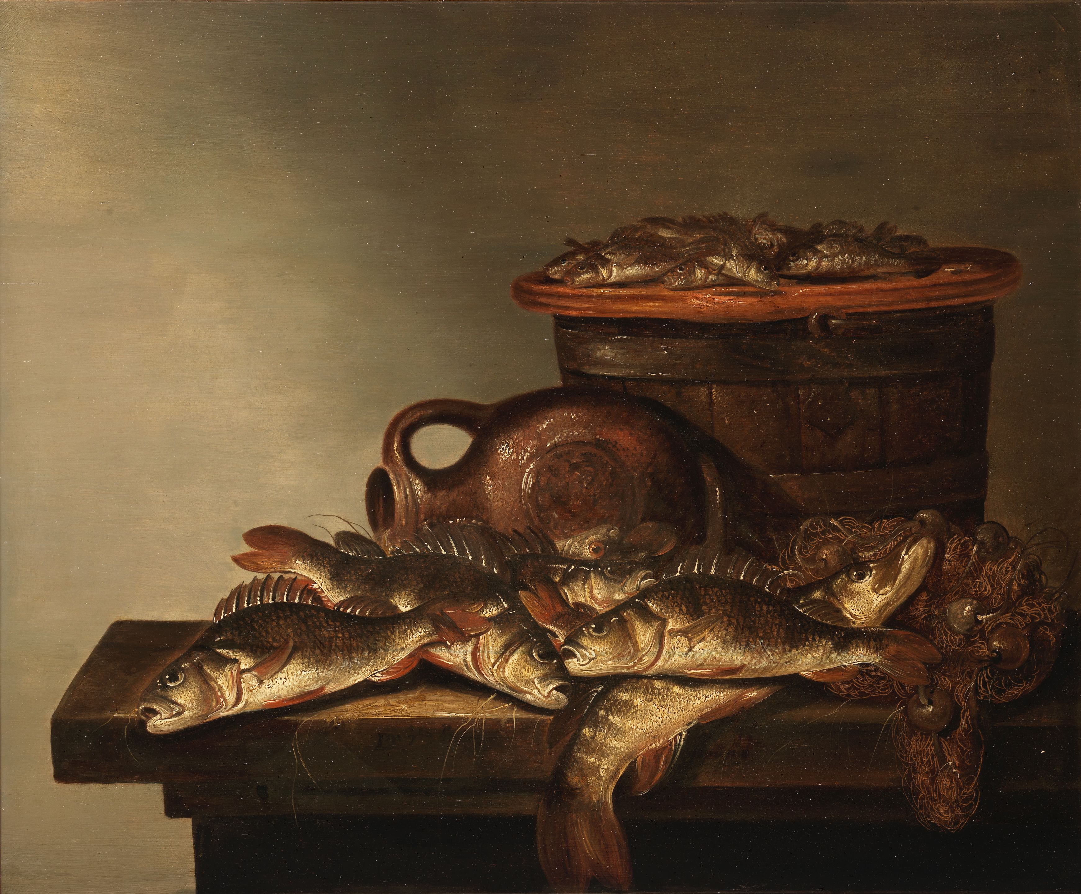 Bonhams : Pieter de Putter (The Hague 1605-1659 Beverwijk) Fish, a ...