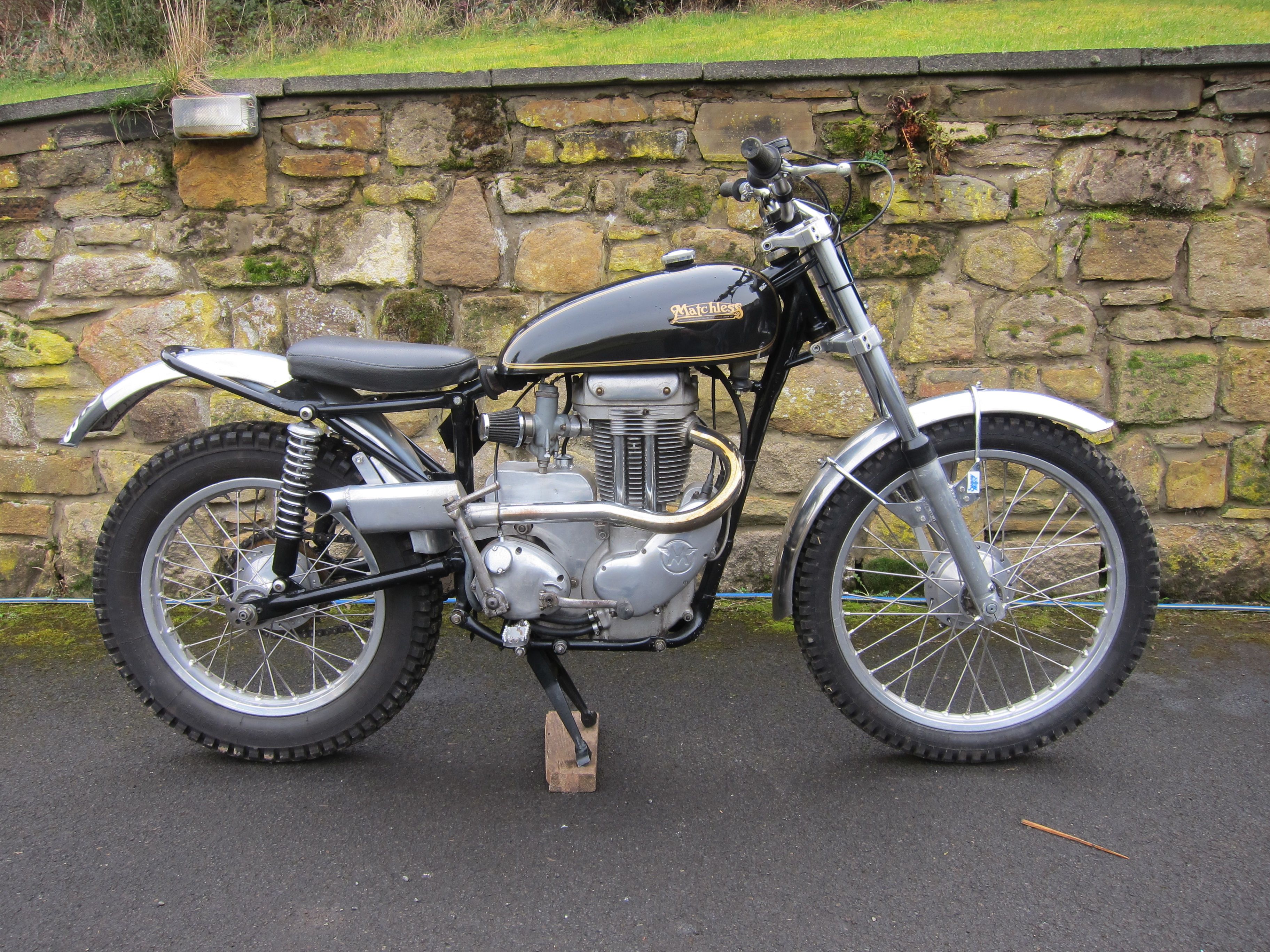 Bonhams Cars : c.1959 Matchless 498cc G80 in Trials trim Frame no ...