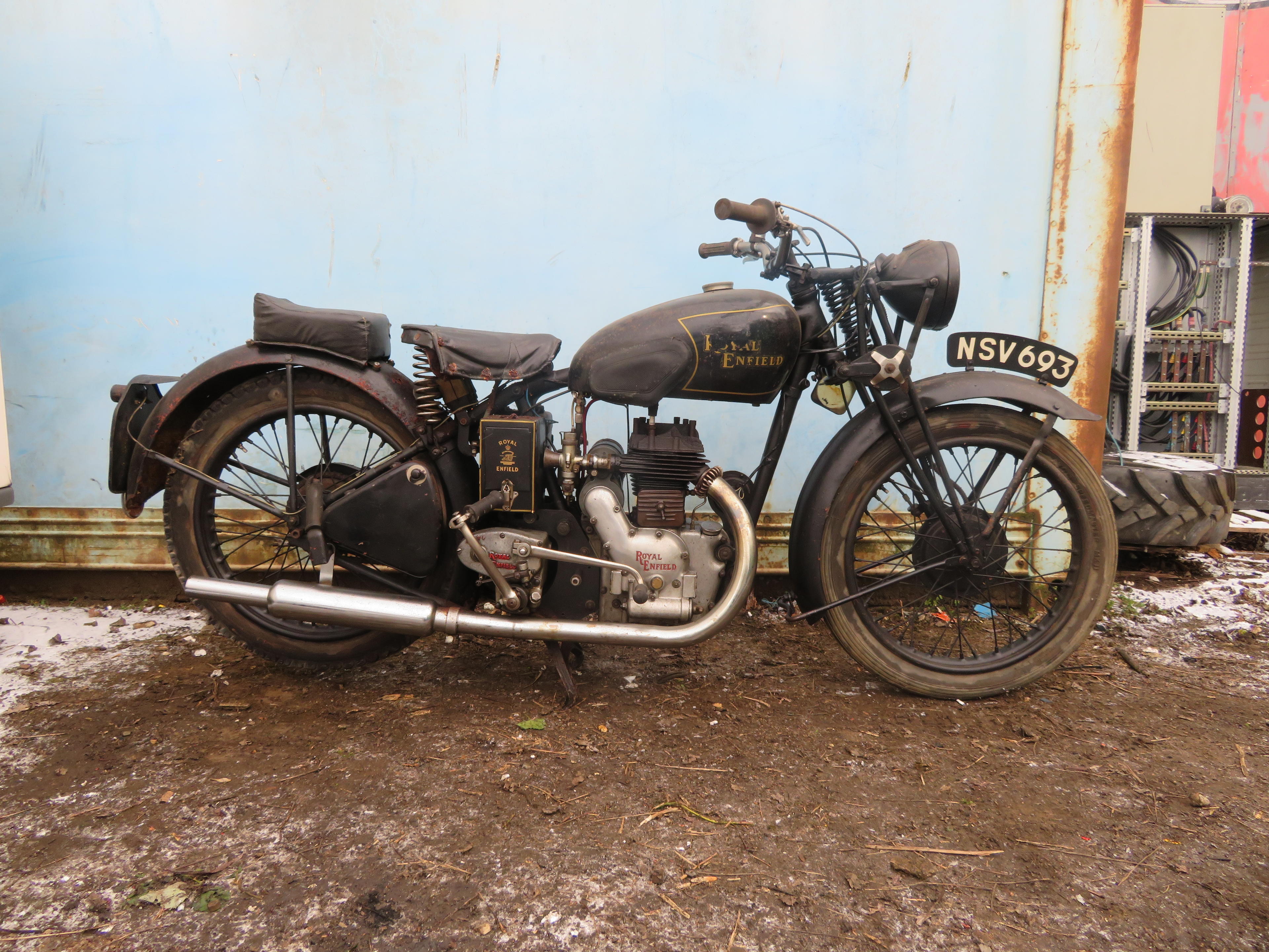 Bonhams Cars C1939 Royal Enfield 346cc Model C Frame No C15646