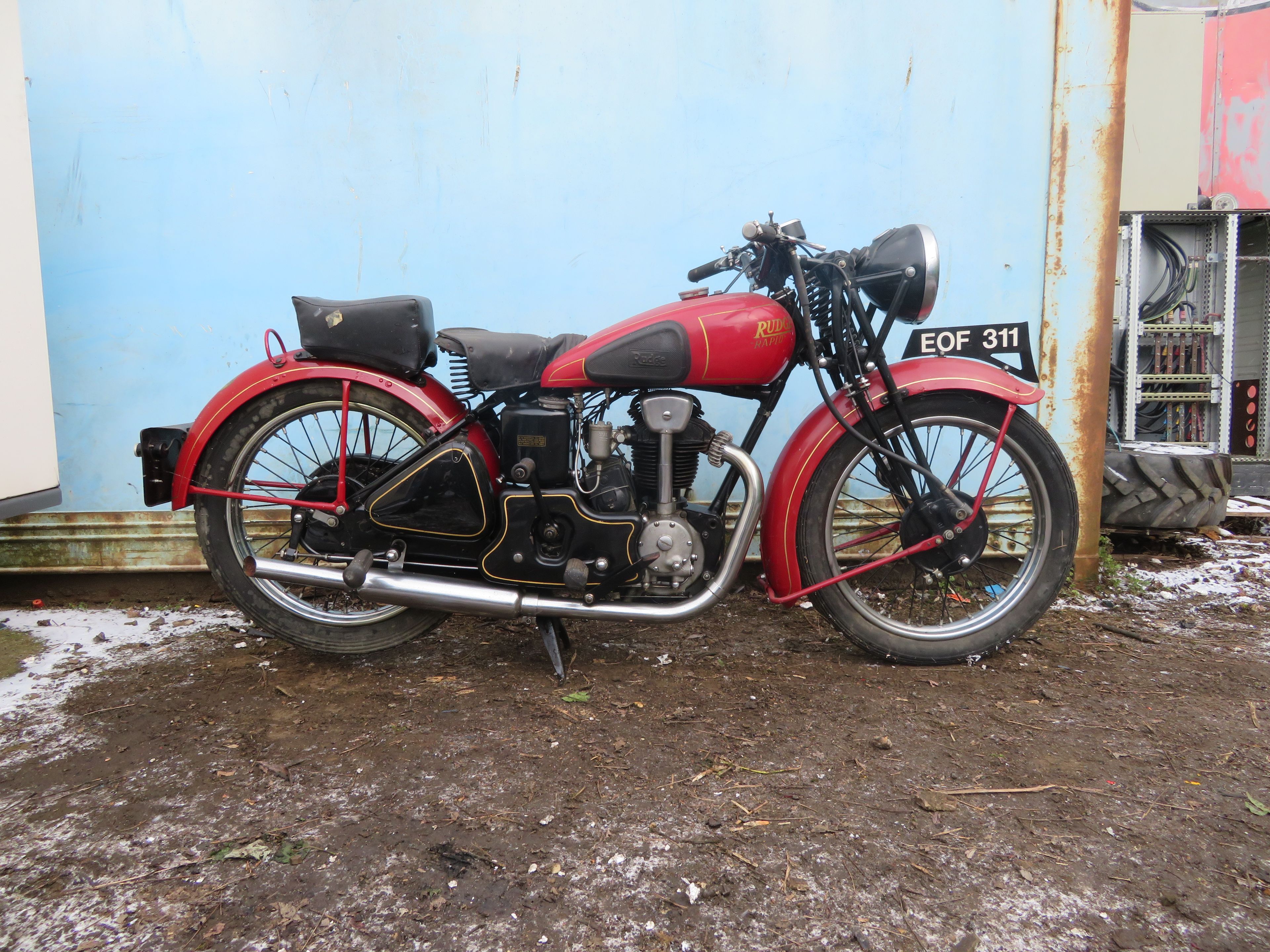 Bonhams Cars : 1938 Rudge 245cc Rapid Frame no. 63128 Engine no. A1486 ...