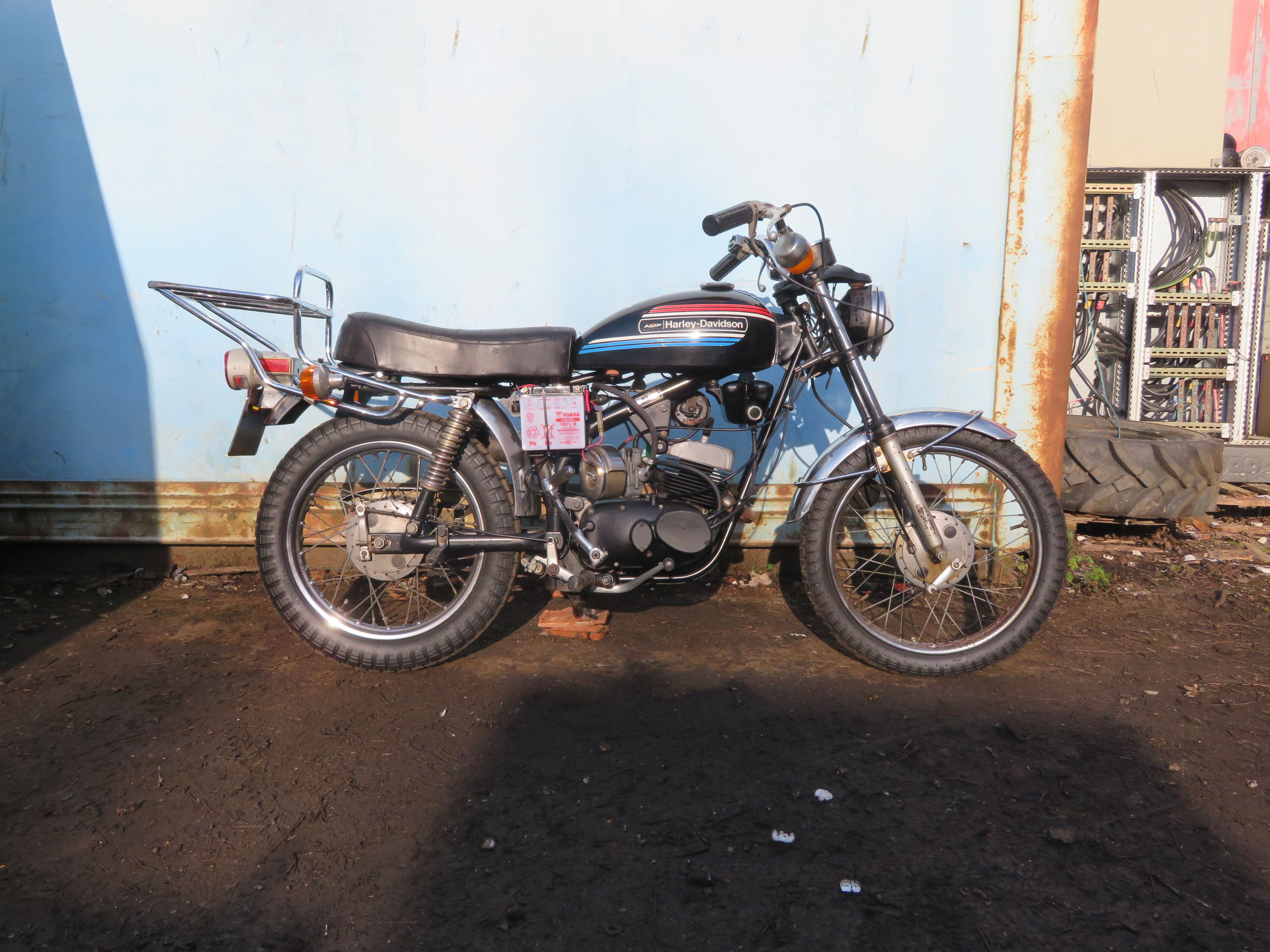 Bonhams Cars : 1975 AMF Harley-Davidson Z90 Frame no. 3D11448H5 Engine ...
